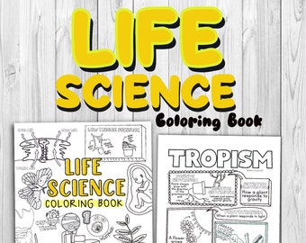 life science coloring pages