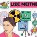 Lise Meitner Women’s History STEM Commercial Clip Art - Etsy