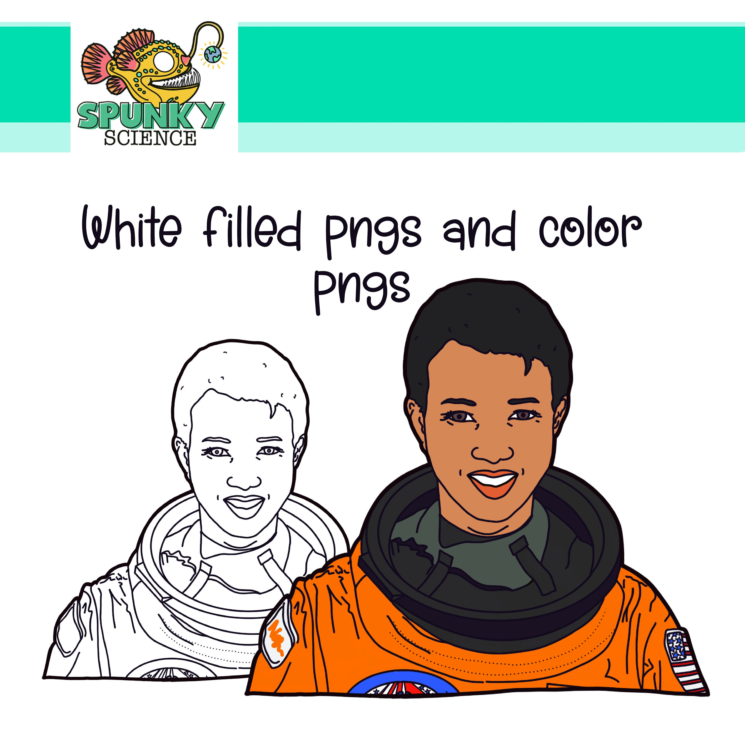 Mae Jemison Black History Science Commercial Clip Art - Etsy