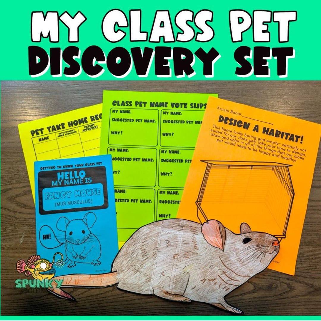 Meet the Class Pet: Fancy Mouse Activity Set – Science + SEL Digital ...
