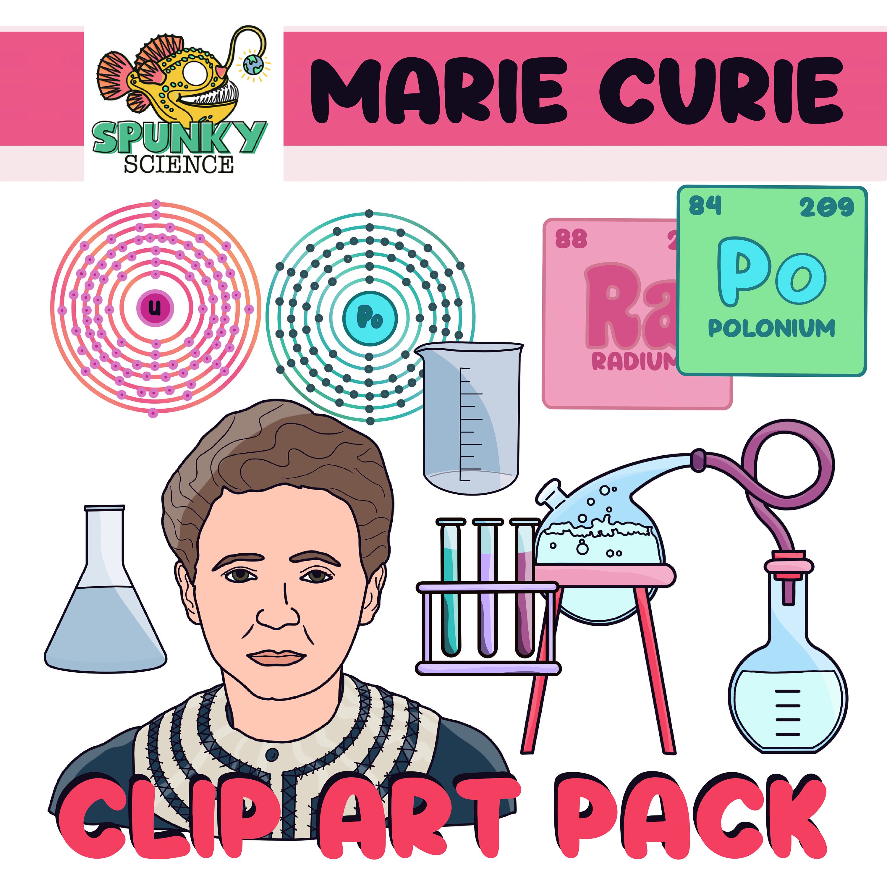 Women in STEM 84 Piece Clip Art Set - Etsy