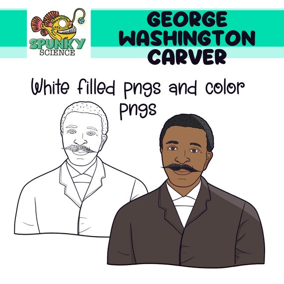 George Washington Carver Coloring Page