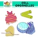 Cell Organelles Commercial Clip Art Set - Etsy