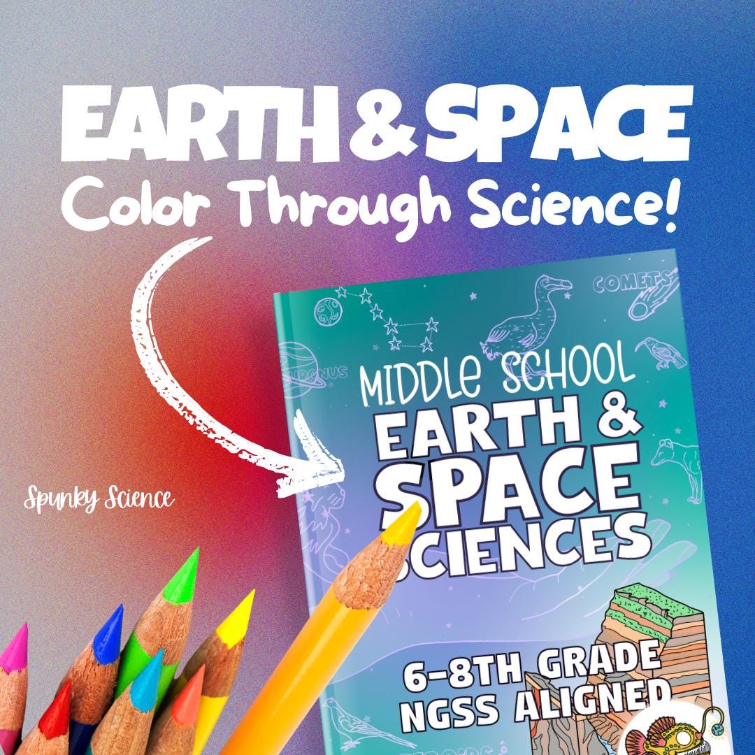 Earth and Space- NGSS Printable Coloring Book - Etsy