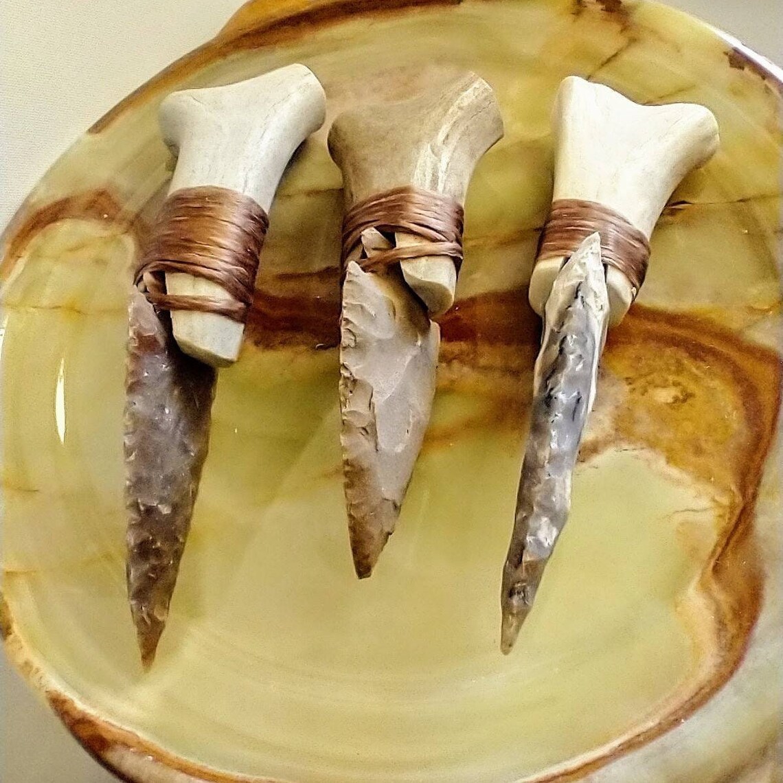 Genuine Antler Knives Stone Knives Arrowhead Knife | Etsy