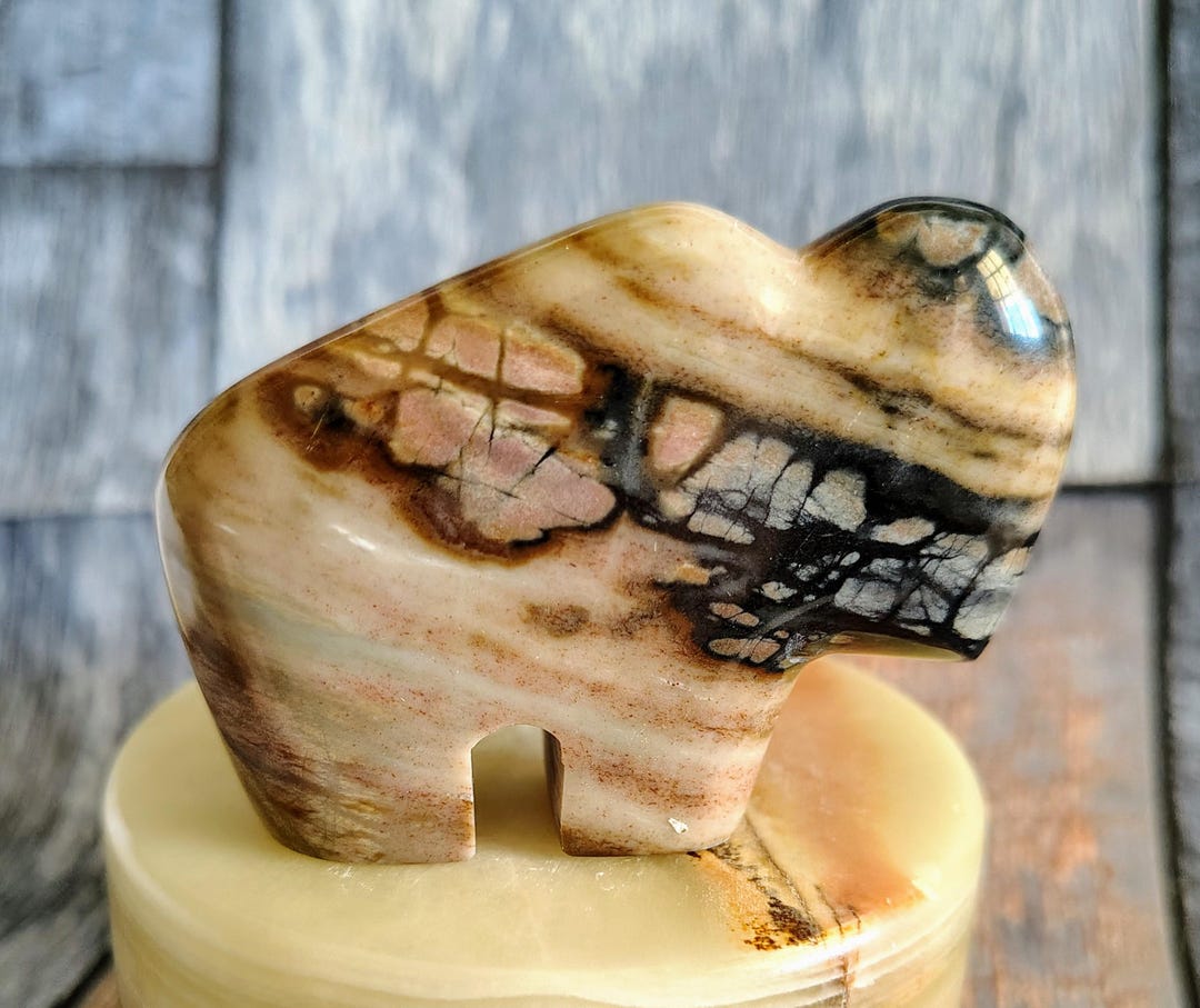 Picasso Stone Bison Utah - Etsy
