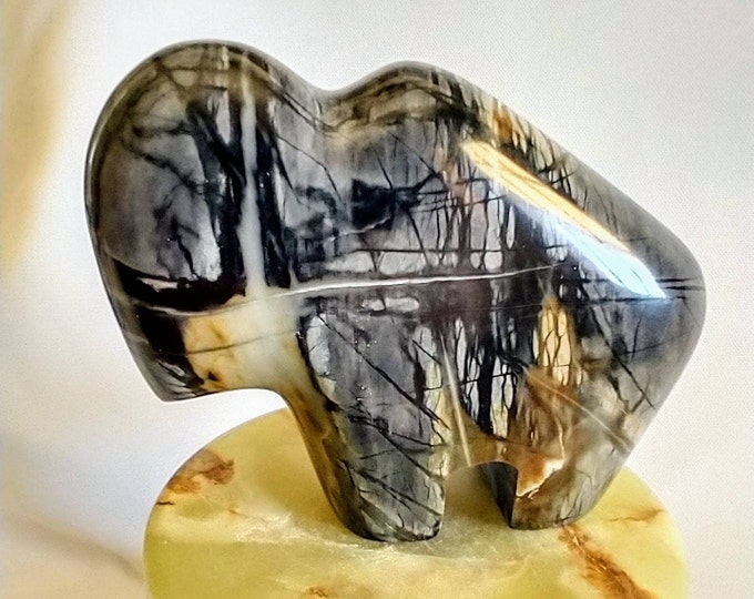 Picasso Marble Bison Utah Picasso Jasper - Etsy
