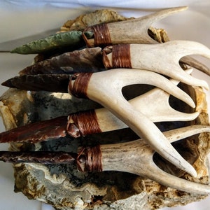 Antler Knife Two Prong Handle - Etsy