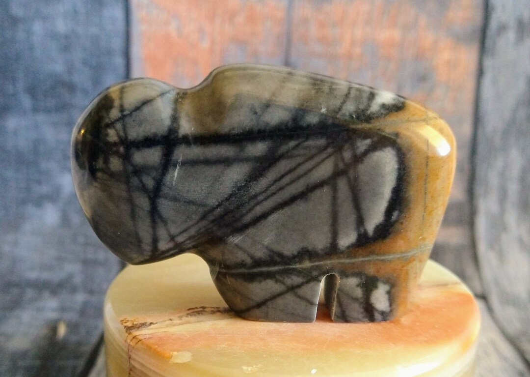 Picasso Stone Bison Utah Picasso Marble - Etsy