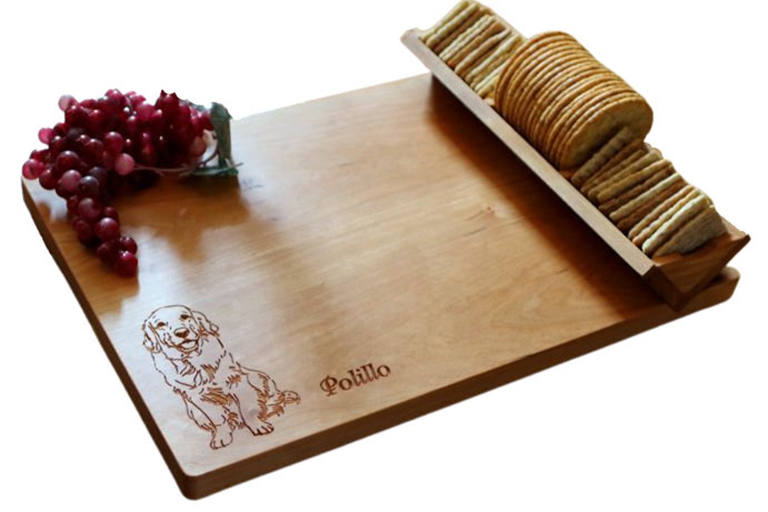 Retreiver Cheese Board, Dog Charcuterie Board, Personalized Cheeseboard ...
