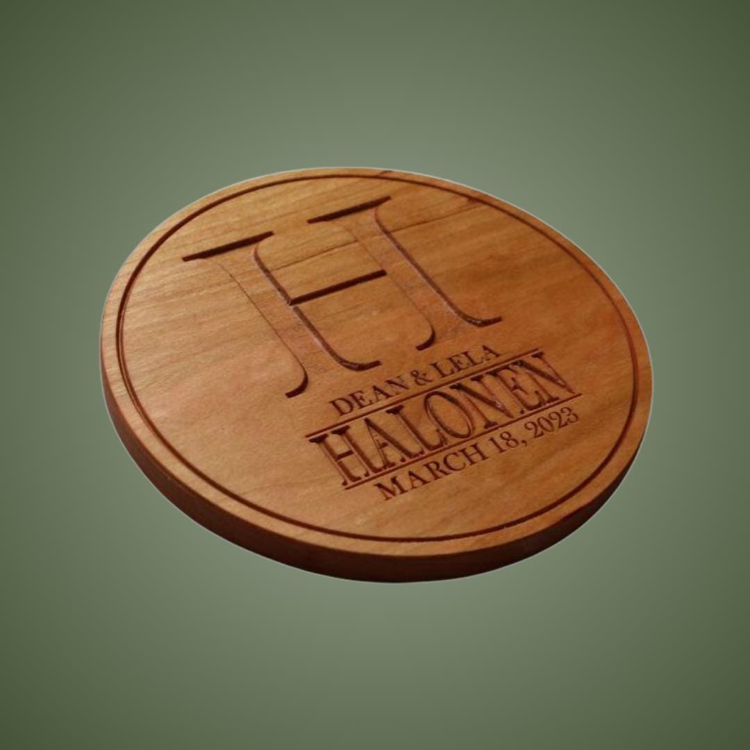 Personalized Letter Wedding Trivet, Trivets, Kitchen Decor, Pot Holder ...