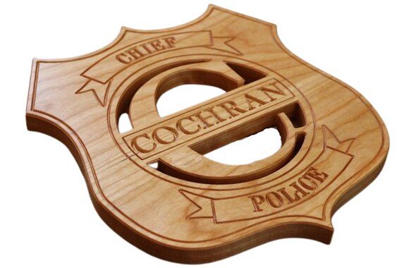 Police Wall Badge Police Wall Art Police Gift Sheriff Badge | Etsy