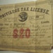 1875 Mississippi Privilege Tax License Yazoo County - Etsy