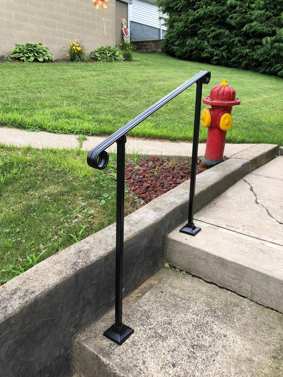 6' Six Foot Stair Railing Handrail Ornamental Crown - Etsy