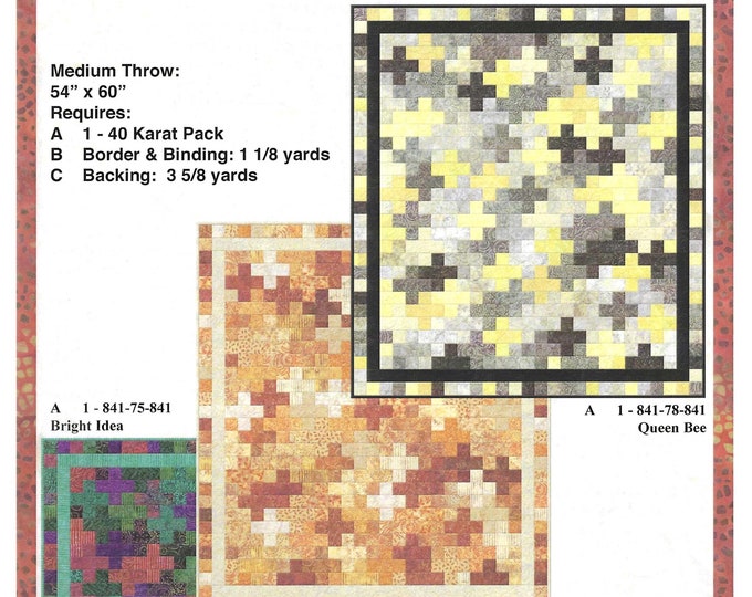 Sitting Pretty Quilt Pattern, Chicken Applique, Hard Copy Pattern ...