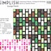 Simplish Queen Quilt Pattern, PDF Pattern, Precut Pattern, Jelly Roll ...