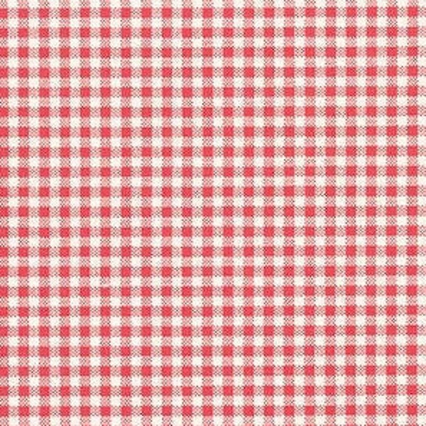 Red Plaid Fabric - Etsy