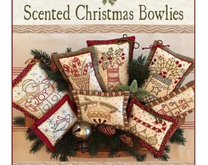 Bowl Fillers Embroidery Pattern, Scented Christmas Bowlies Pattern ...