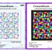 Conundrum Throw Quilt Pattern, Hard Copy Pattern, Jelly Roll Quilt ...
