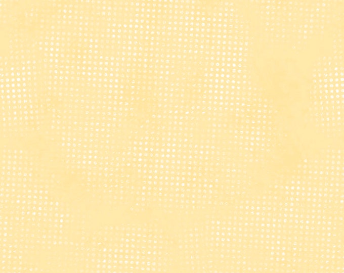 End of Bolt 39", Yellow Dot Fabric, Blender Fabric, Reach for the Stars ...