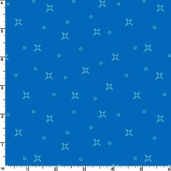 Blue Dot Fabric - Etsy