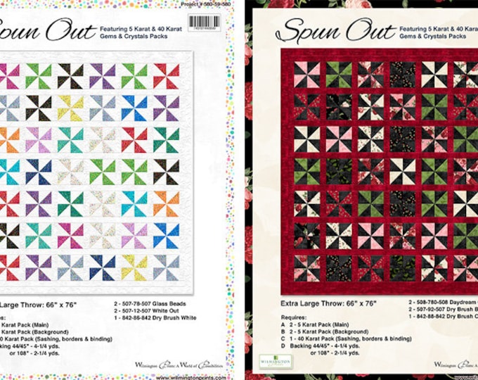 Au Naturel Pattern, Throw Quilt, Paper Pattern, Precut Pattern, Hard ...