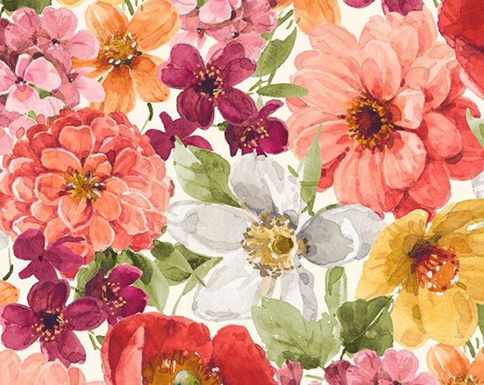 End of Bolt 30", Blessed by Nature, Packed Florals 17809 287, Lisa ...