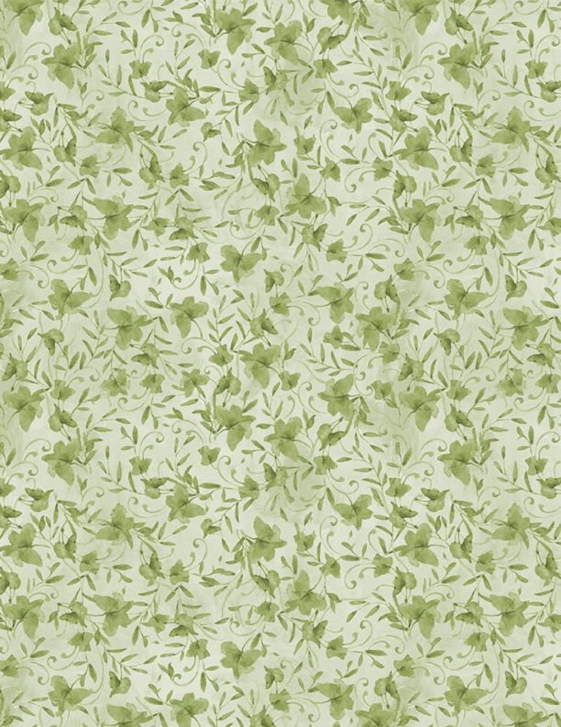 Green Blender Fabric Gnome & Garden Texture Green 39779-777 - Etsy