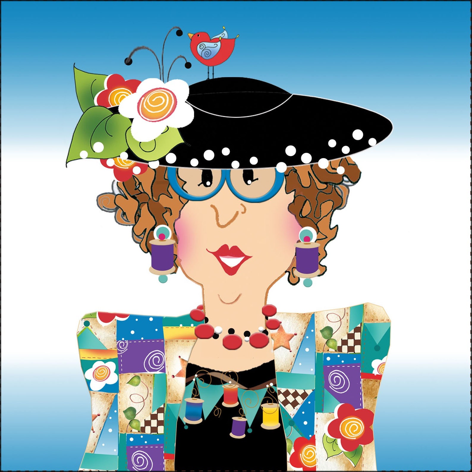 Owl Fabric Panel, Owl Family Fabric, Nursery Panel, 6x6 Fabric Art ...