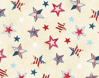 Red Star Fabric - Etsy