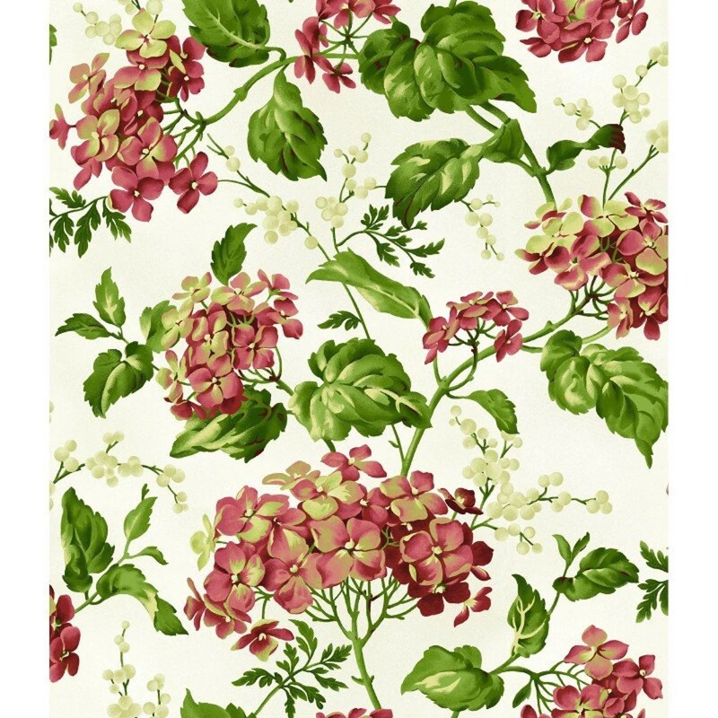 Hydrangea Fabric - Etsy