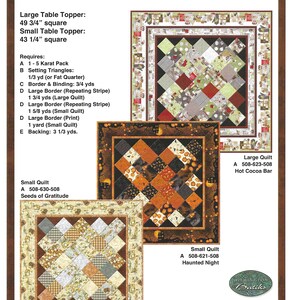 On Point Table Topper Quilt Pattern, Hard Copy Pattern, Precut Pattern ...