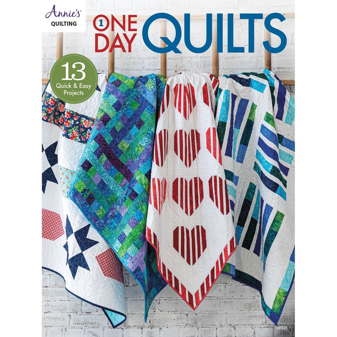 Precut Quilting Book, Scrap Quilt Patterns, One Day Quilts, Softcover ...