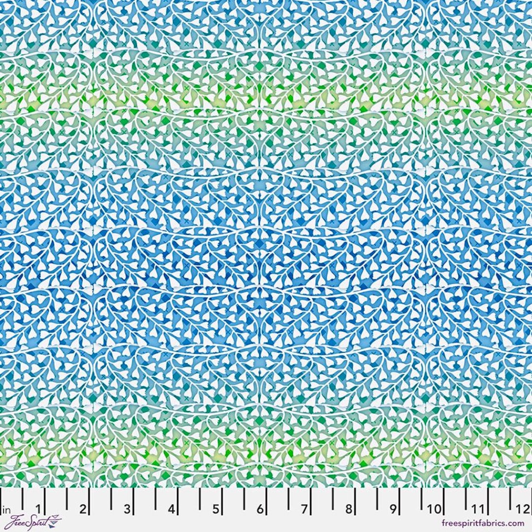 Birds in Paradise, White Fern Ombre PWCE010, Catalina Estrada ...