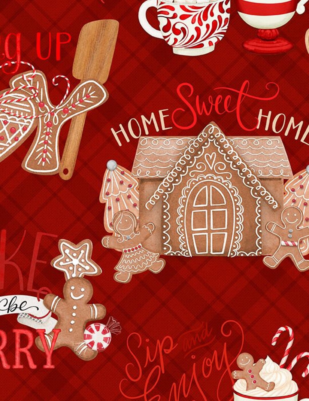 Baking up Joy, Baking Joy All Over Red 27705-321, Danielle Leone ...