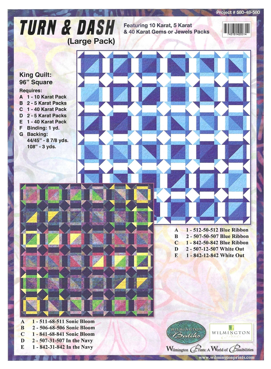 Turn & Dash King Quilt Pattern, PDF Pattern, Precut Pattern, Digital Pattern, Downloadable Quilt ...