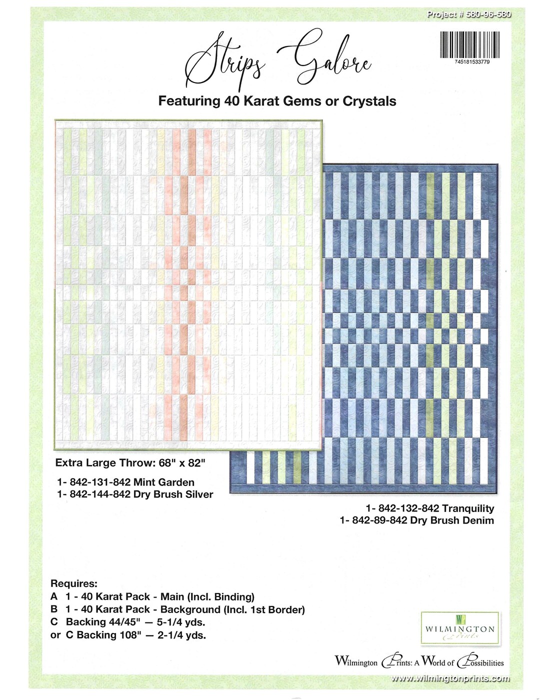 Strips Galore Extra Large Throw Quilt Pattern, PDF Pattern, Jelly Roll ...