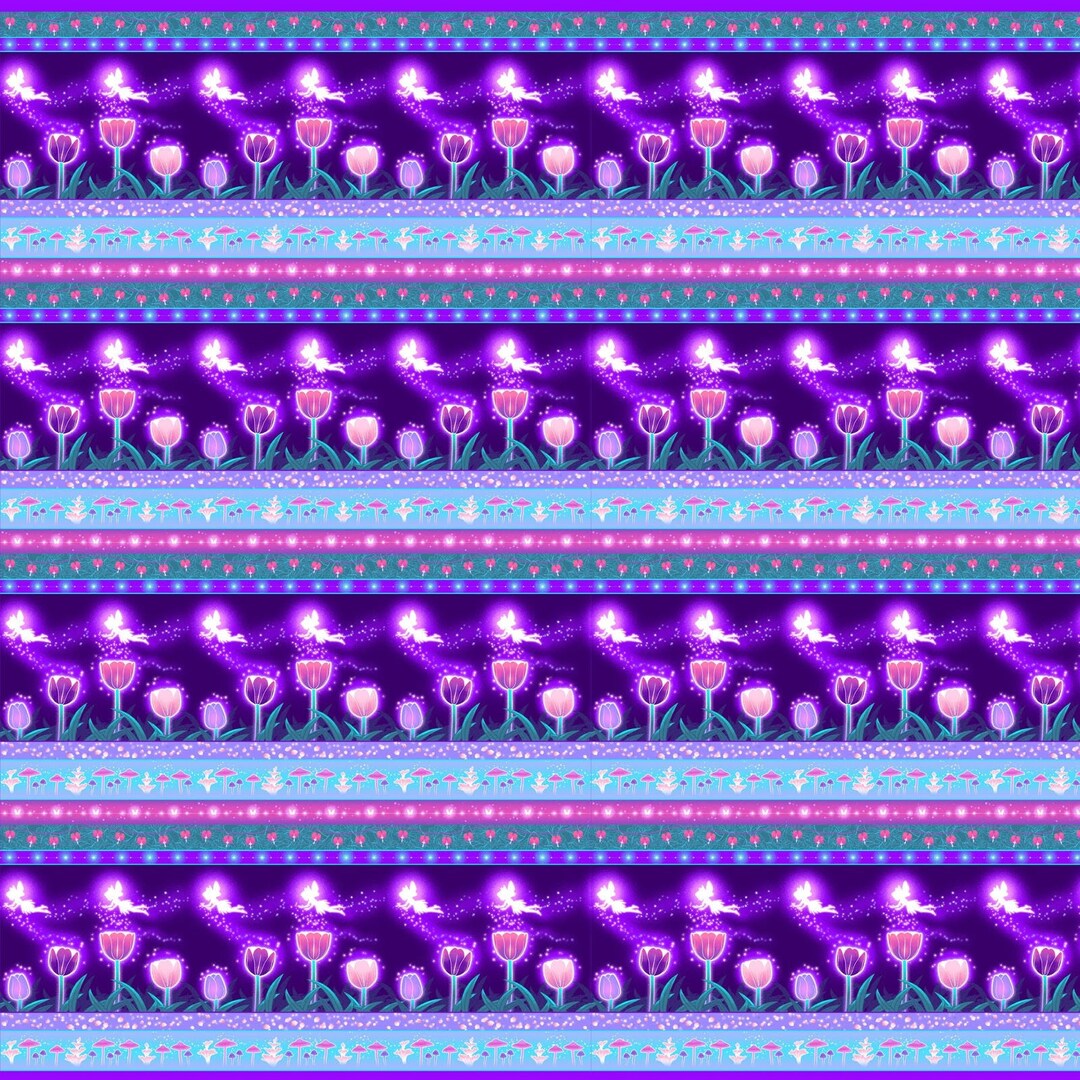 End of Bolt 18, Glow in the Dark Fabric, Pixie Fabric, Fantasy Fabric ...