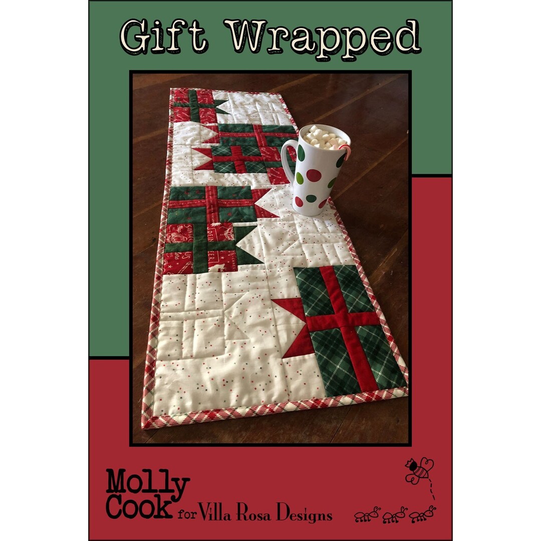 Gift Wrapped Pattern, Hard Copy Pattern, Molly Cook, Villa Rosa Designs ...
