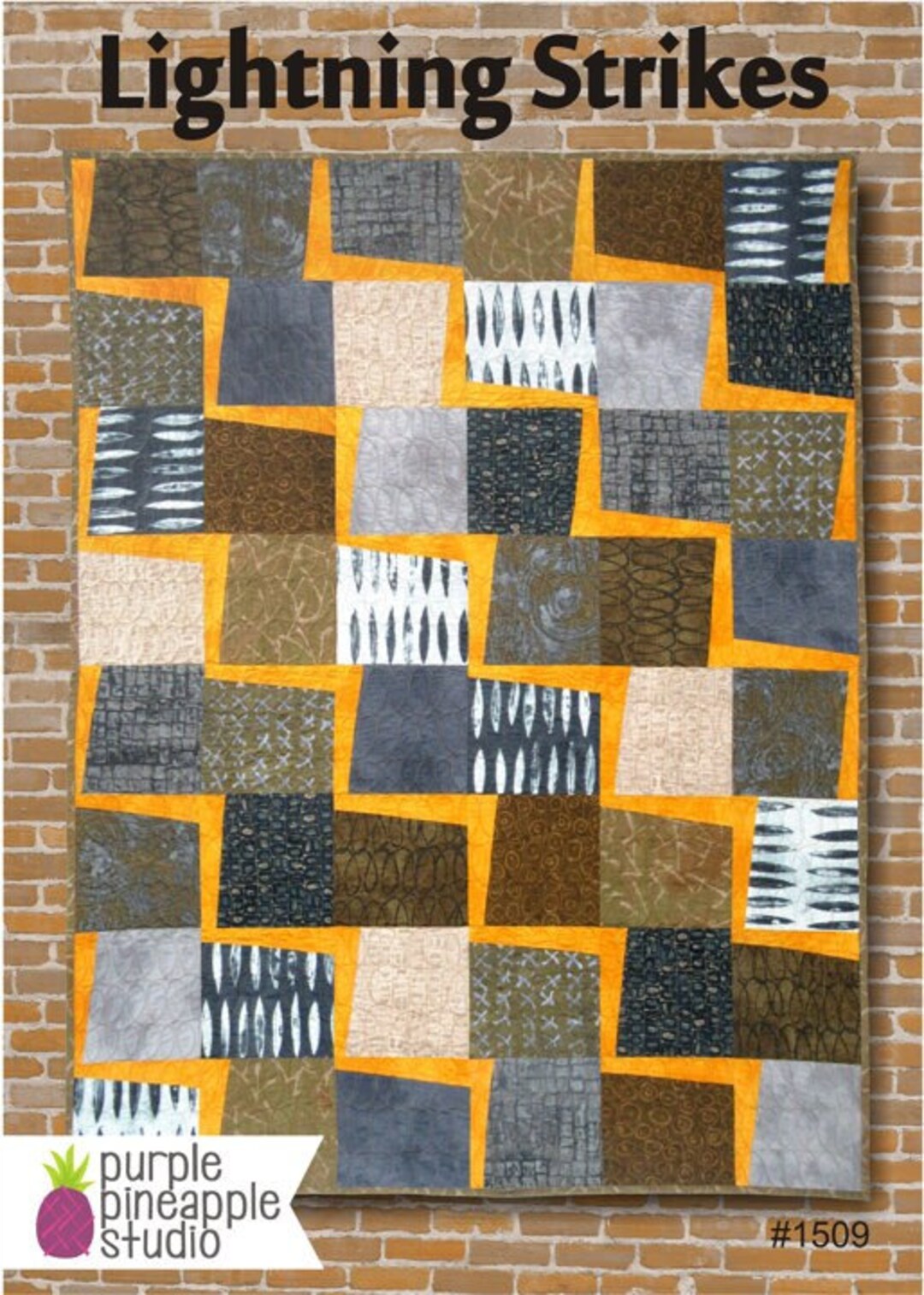Postcard Pattern, Lightning Strikes Quilt Pattern #1509, Hard Copy ...
