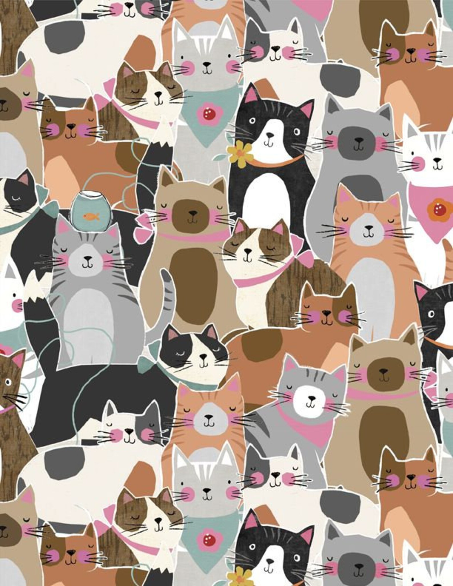 Whimsical Cats Quilt Pattern Throw Quilt Pattern Quilt - Etsy