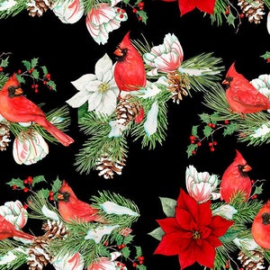 Cardinal Cozy, Plaid Green 33895-777, Nancy Mink, Wilmington Prints ...