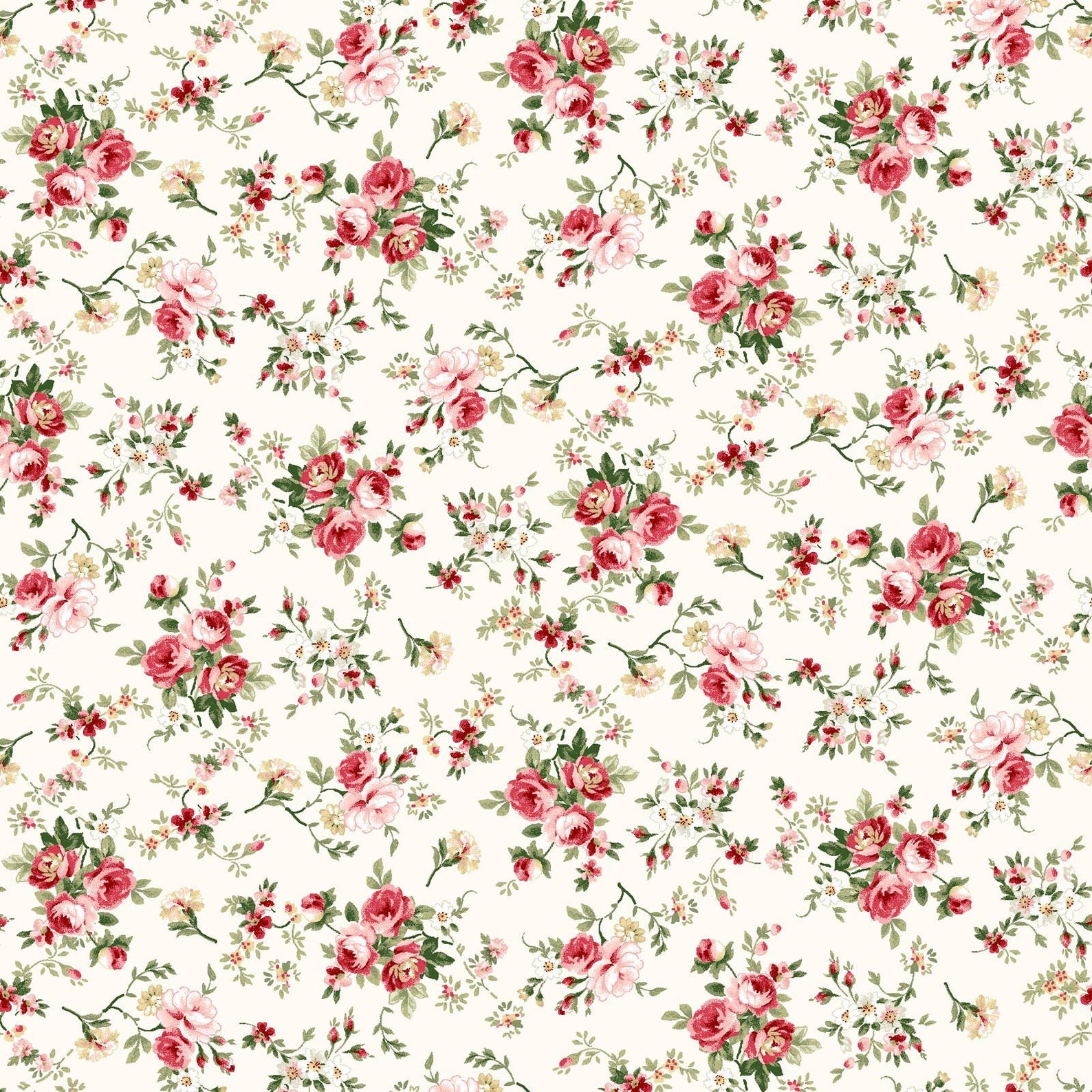 Blue Rose Fabric Floral Fabric Flower Fabric American - Etsy