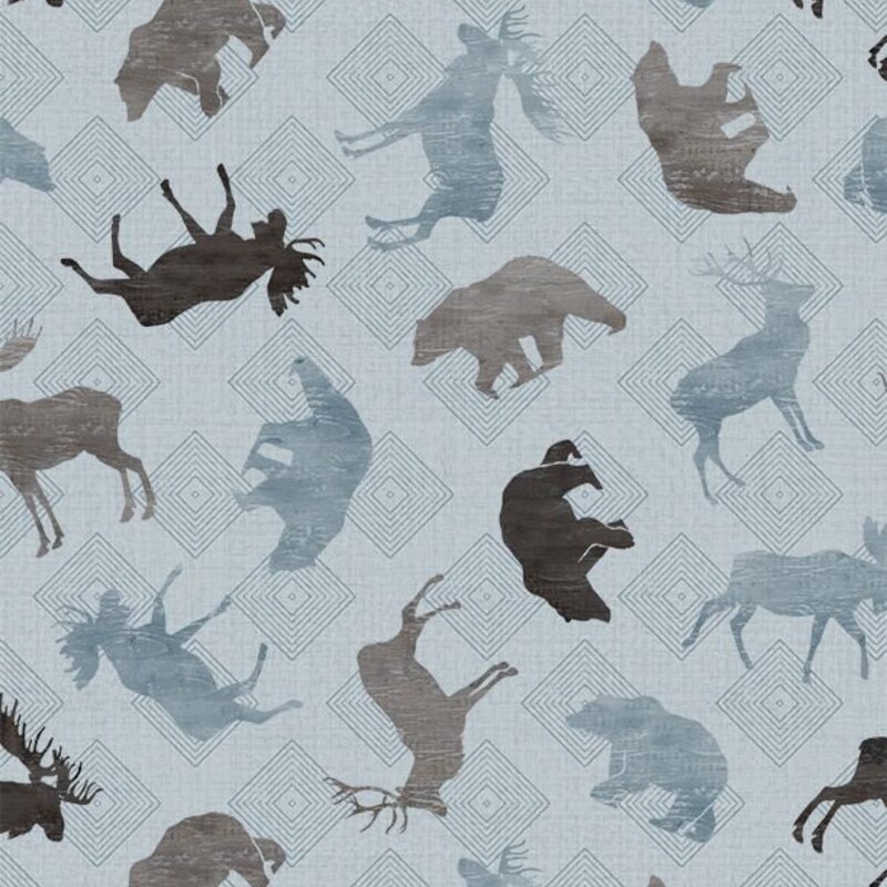 Moose Fabric - Etsy