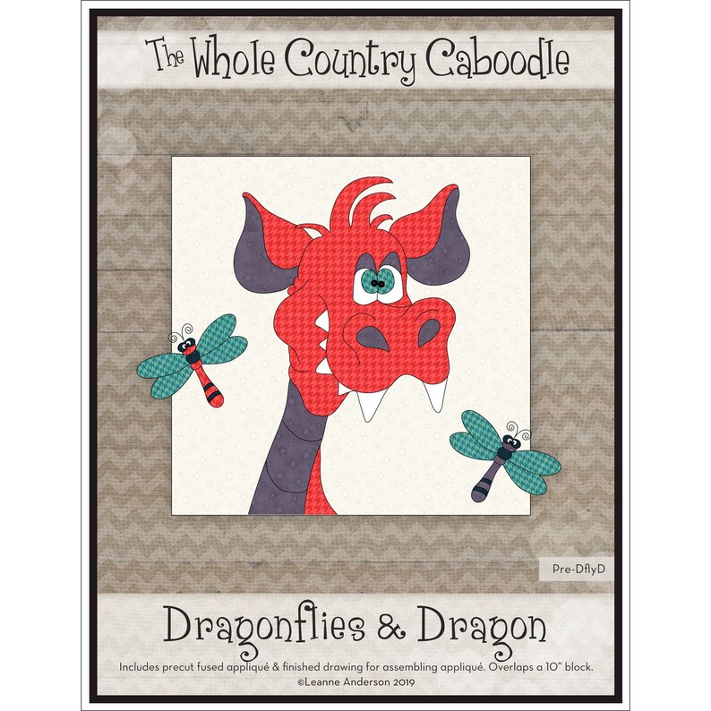 Fire Dragon Applique Pattern Wall Hanging Applique Quilt - Etsy