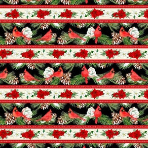 Cardinal Cozy Jelly Roll, Nancy Mink, Wilmington Prints, Red Cardinals ...