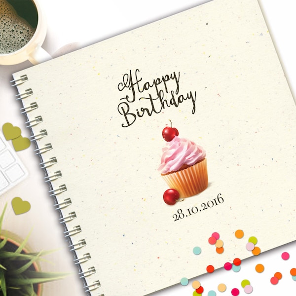 Cupcake Notebook - Etsy