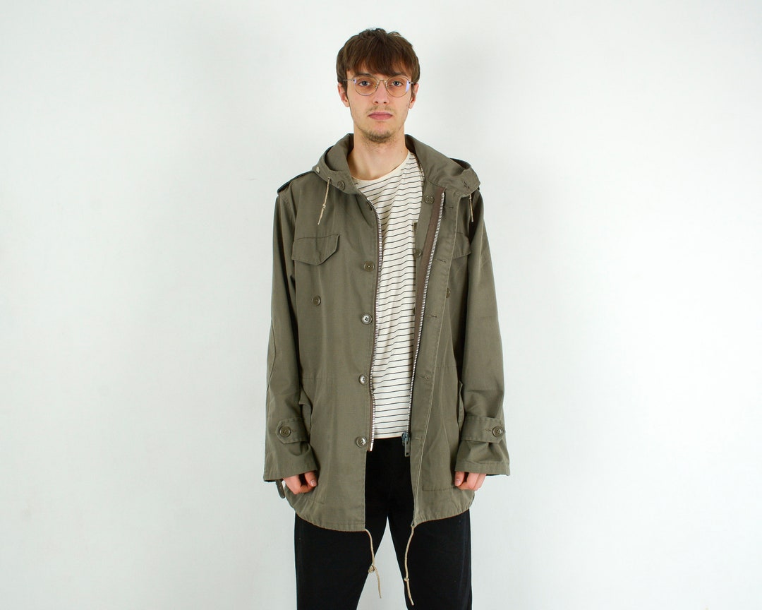 Bundeswehr Germany Army Vintage S Men's Cotton Blend Parka, Coat Jacket ...