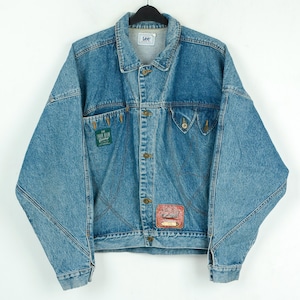 LEE Union Made 1970s Vintage Men's XL 70's Stonewashed Cotton Denim ...