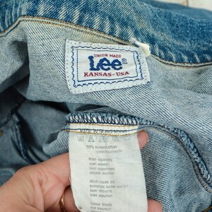 LEE Union Made 1970s Vintage Men's XL 70's Stonewashed Cotton Denim ...